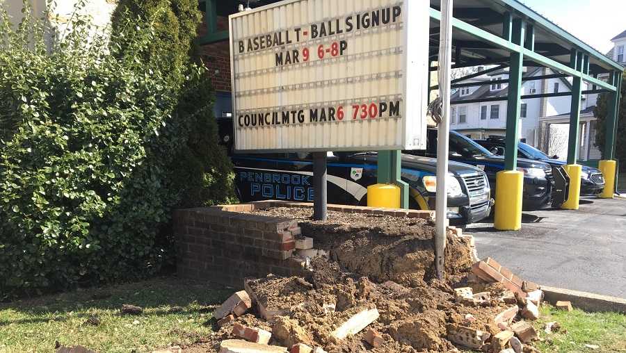 Penbrook police search for driver involved in crash