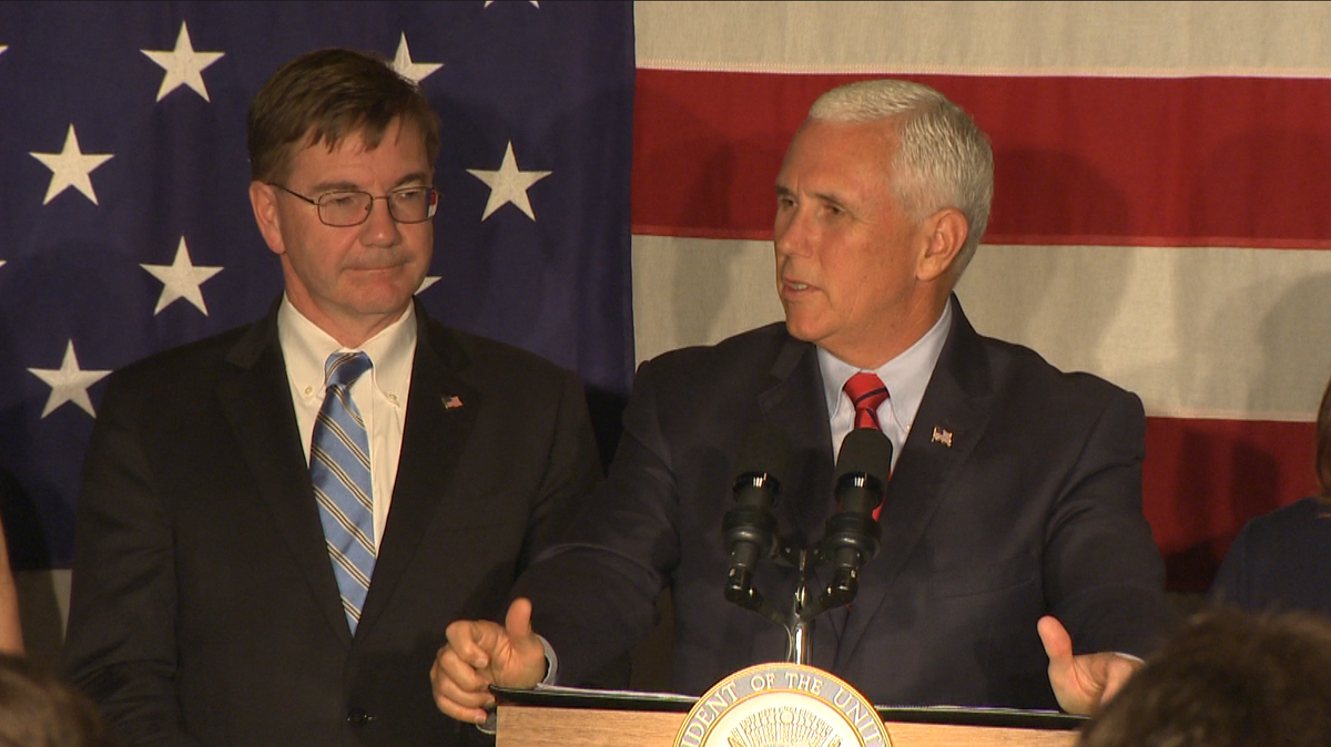 Vice President Pence speaks at fundraiser event for U.S. Rep. Keith Rothfus