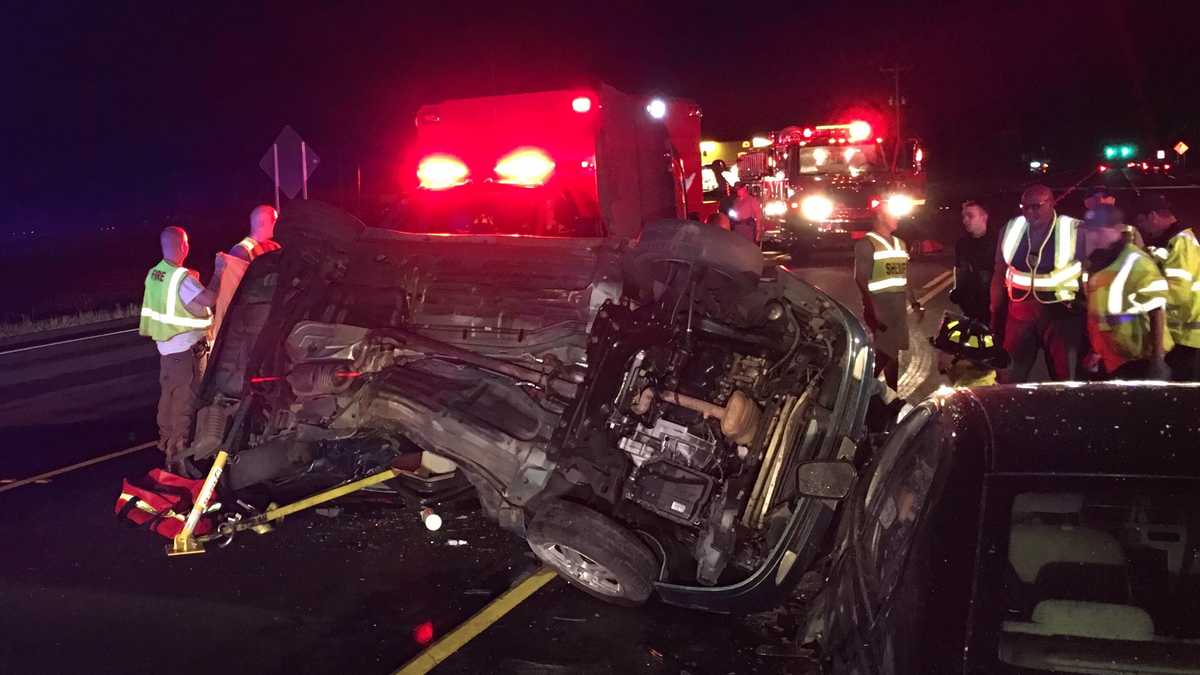 1 killed, 2 injured in crash