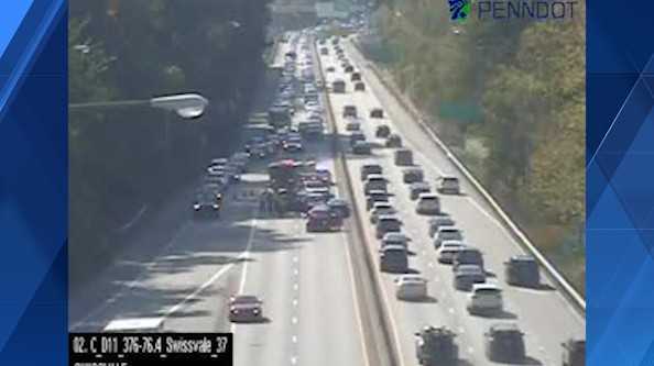 Outbound Parkway East near Swissvale exit reopened after multi-vehicle ...