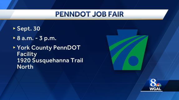 PennDOT in York County to host job fair