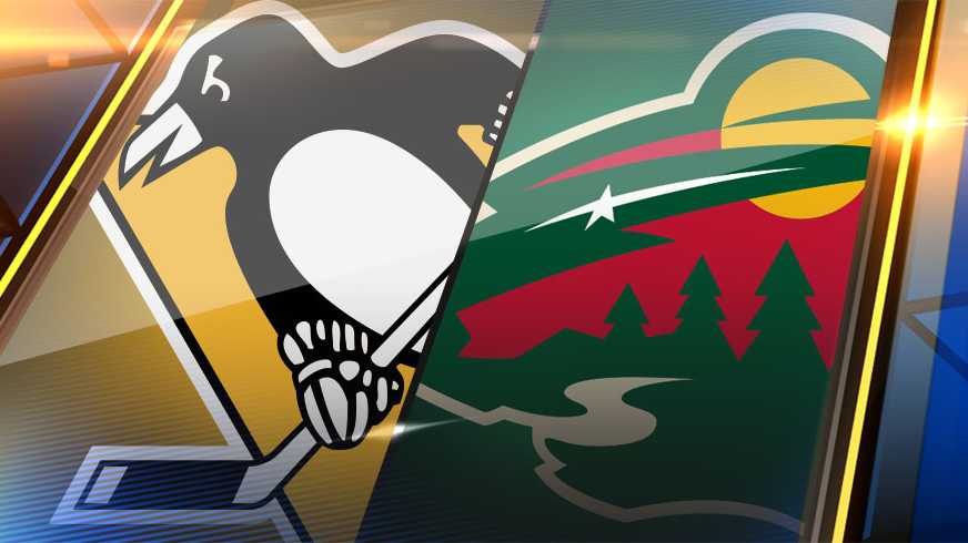 Crosby has 2 goals, 2 assists in Penguins' 6-4 win over Wild
