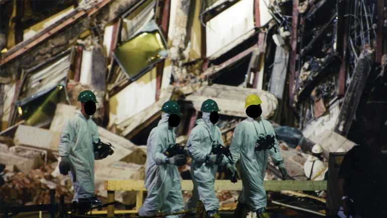 Unseen images from the 9/11 attack at the Pentagon