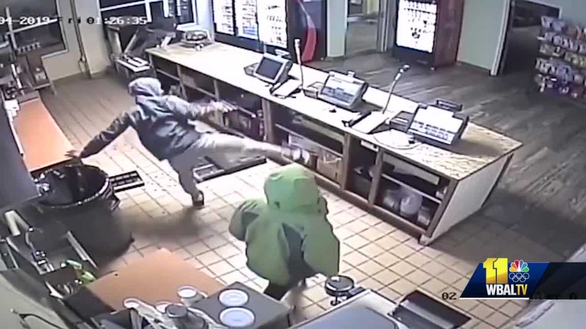 Several break-ins caught on camera in north Baltimore businesses