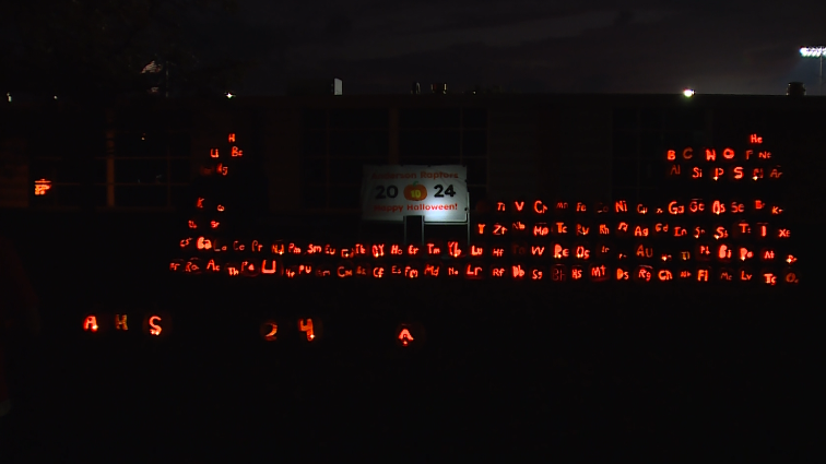 Anderson High School students create 'Periodic Table of Pumpkins' for ...