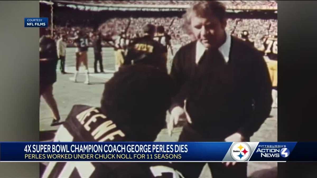 GEORGE PERLES: Steelers defensive coach on 1970s Super Bowl teams dies ...
