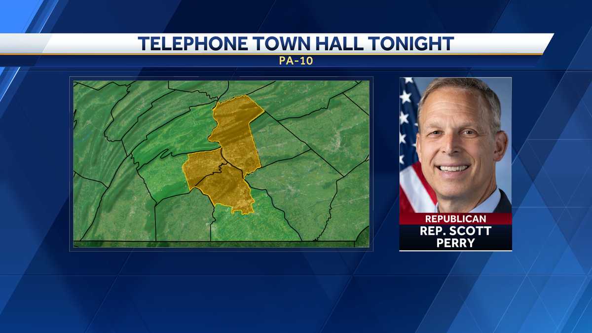 Rep. Scott Perry Hosting Telephone Town Hall Tonight