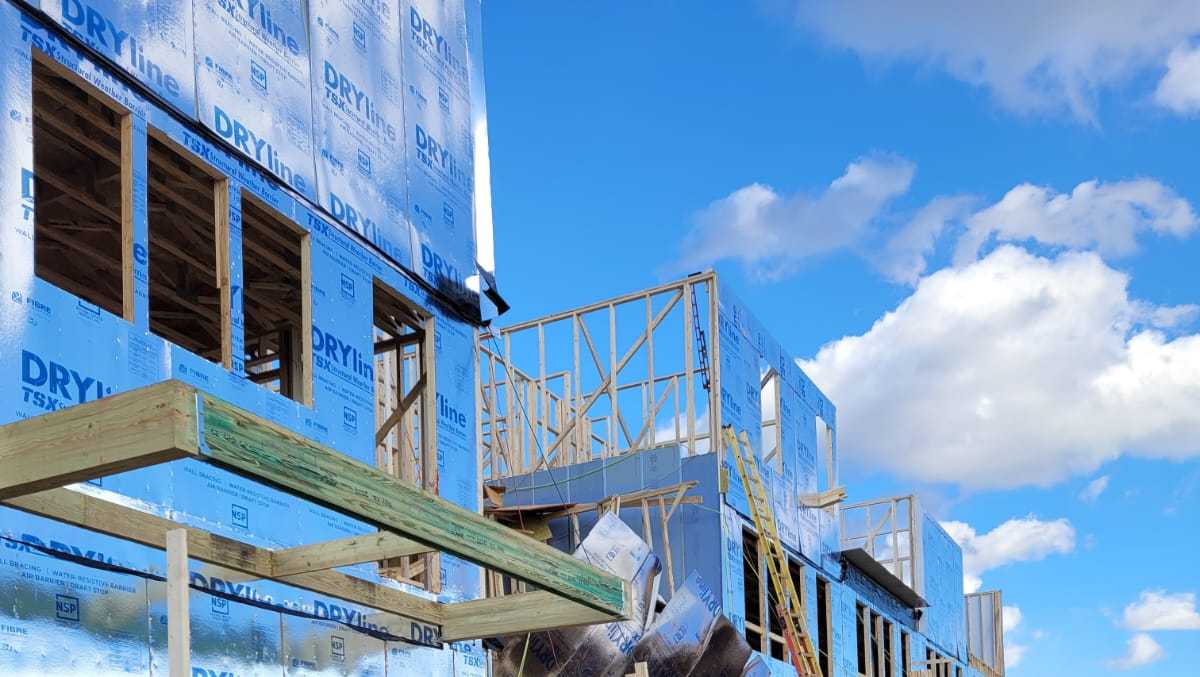 Crews free trapped worker after structure collapse at construction site ...