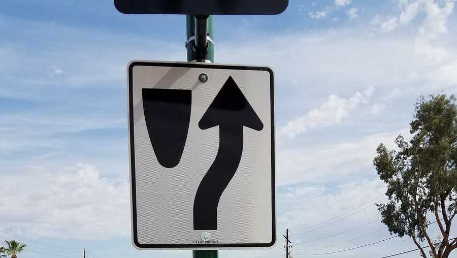 Man says city road sign directed traffic to drive wrong way