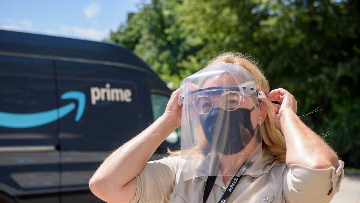 Amazon donates 10,000 face shields to Greater Clark County Schools for ...