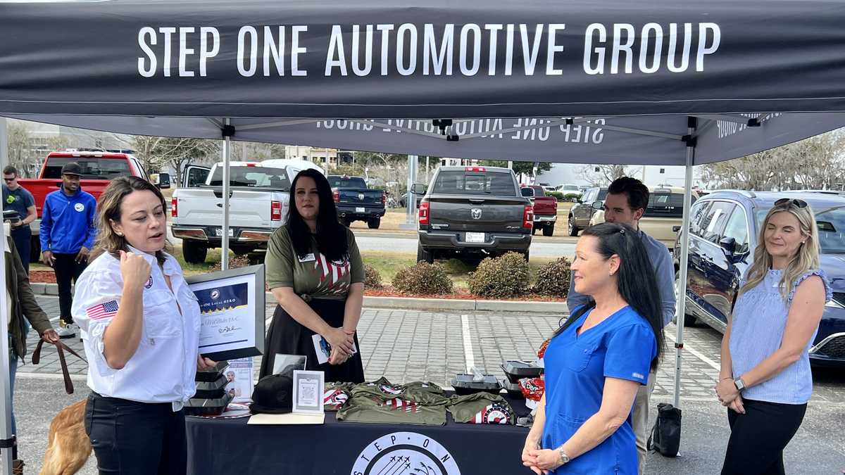 PHOTOS: Step One Auto in Savannah presents Local Hero Award