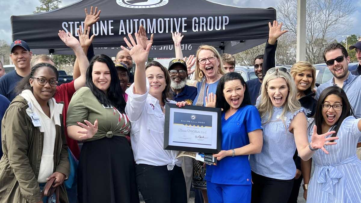 PHOTOS: Step One Auto in Savannah presents Local Hero Award
