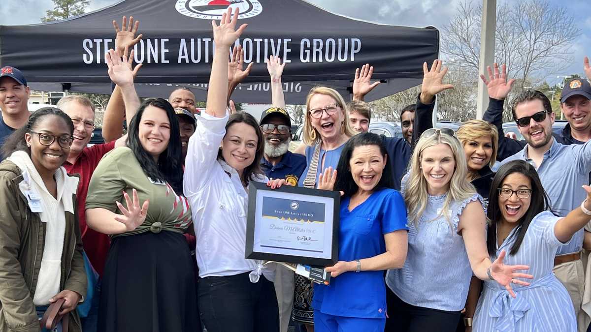 PHOTOS: Step One Auto in Savannah presents Local Hero Award