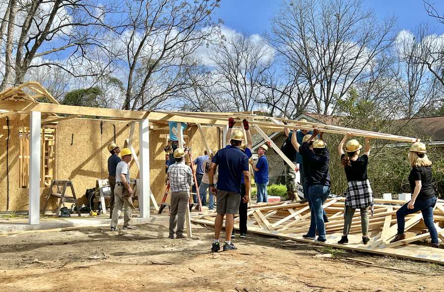 PHOTOS: Savannah CEO Habitat for Humanity Build Day