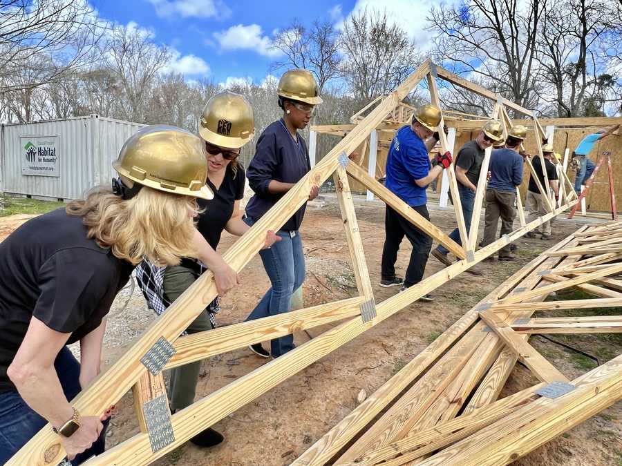 PHOTOS: Savannah CEO Habitat for Humanity Build Day