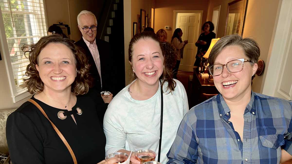 Historic Savannah Foundation unveiling of Anna Colquitt Hunter paintings