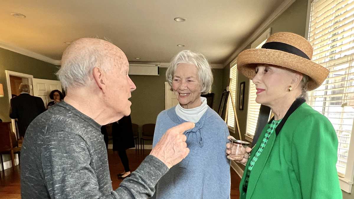 Historic Savannah Foundation unveiling of Anna Colquitt Hunter paintings