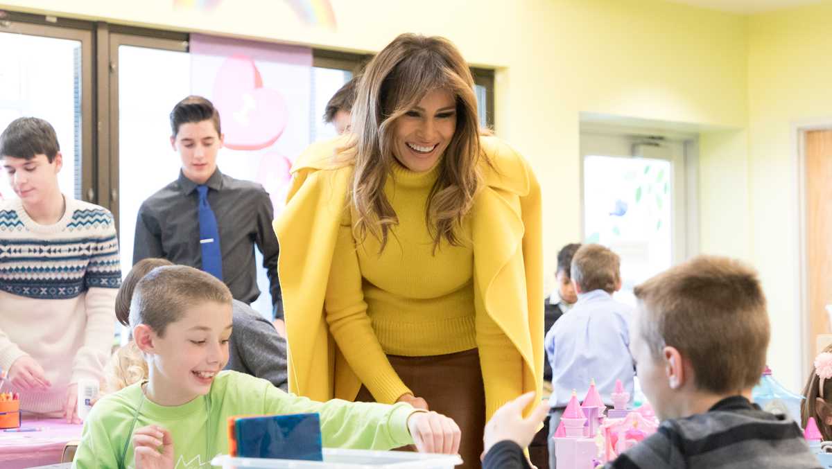 First lady to take "Be Best" initiative on the road