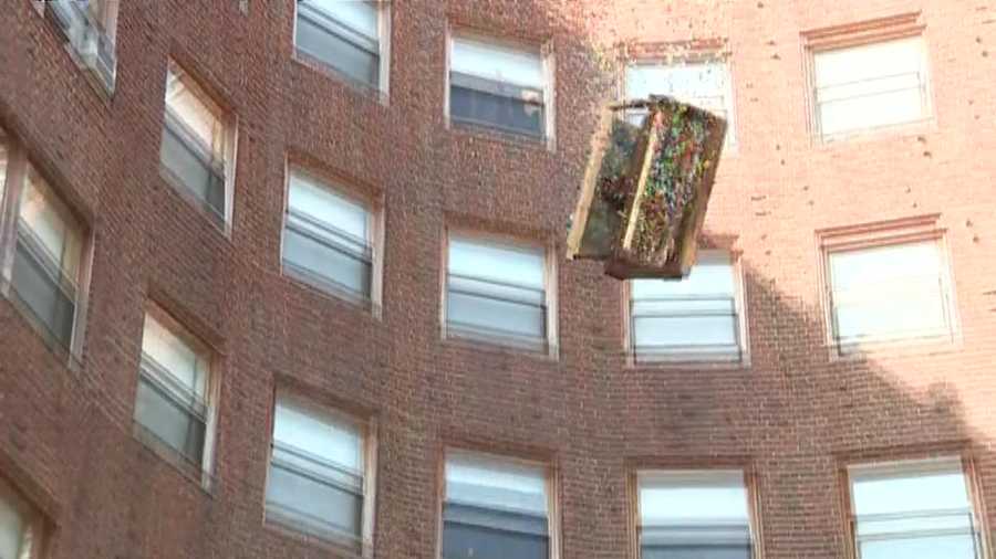 Smashing! MIT piano drop 2017