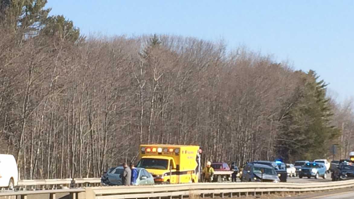Crash involving tractor-trailer, 5 cars causes major delays on 295 south