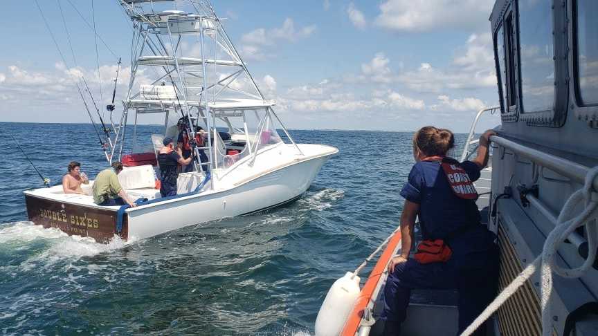 Coast Guard helps boat in distress near Tybee Island