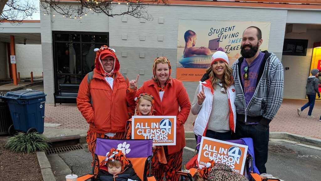 PICTURES: Clemson national championship parade celebration