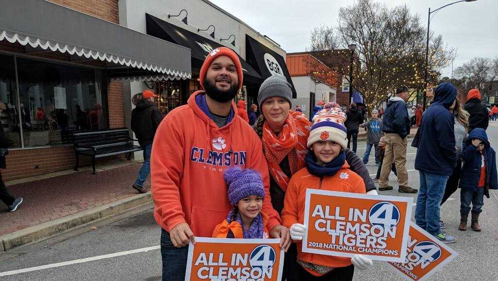 PICTURES: Clemson national championship parade celebration