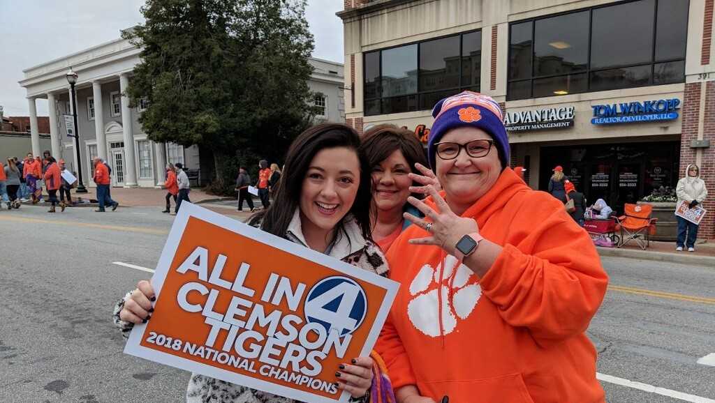 PICTURES: Clemson national championship parade celebration