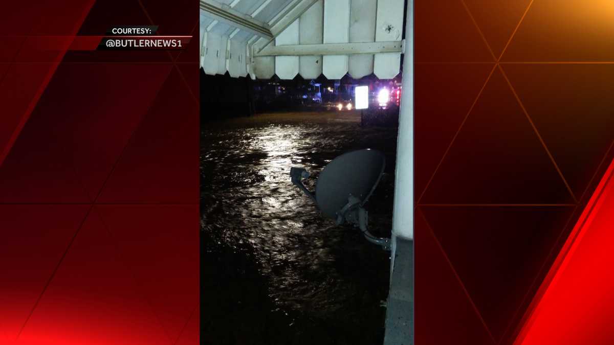 Photos: Severe flooding impacts parts of Butler County
