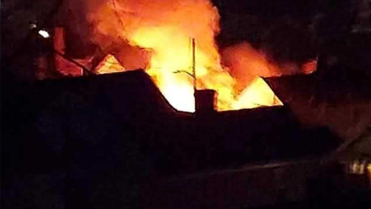 Home left heavily damaged after fire in Charleroi