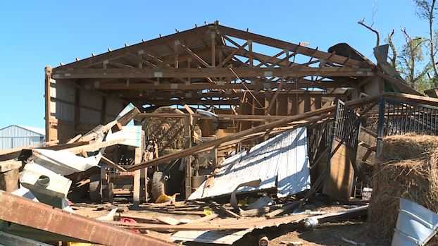 Residents continue to uncover damage from Friday's storm