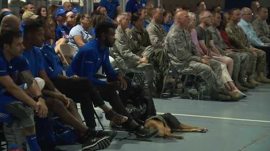US Air Force hosts over 90 service men, women during wounded warrior event
