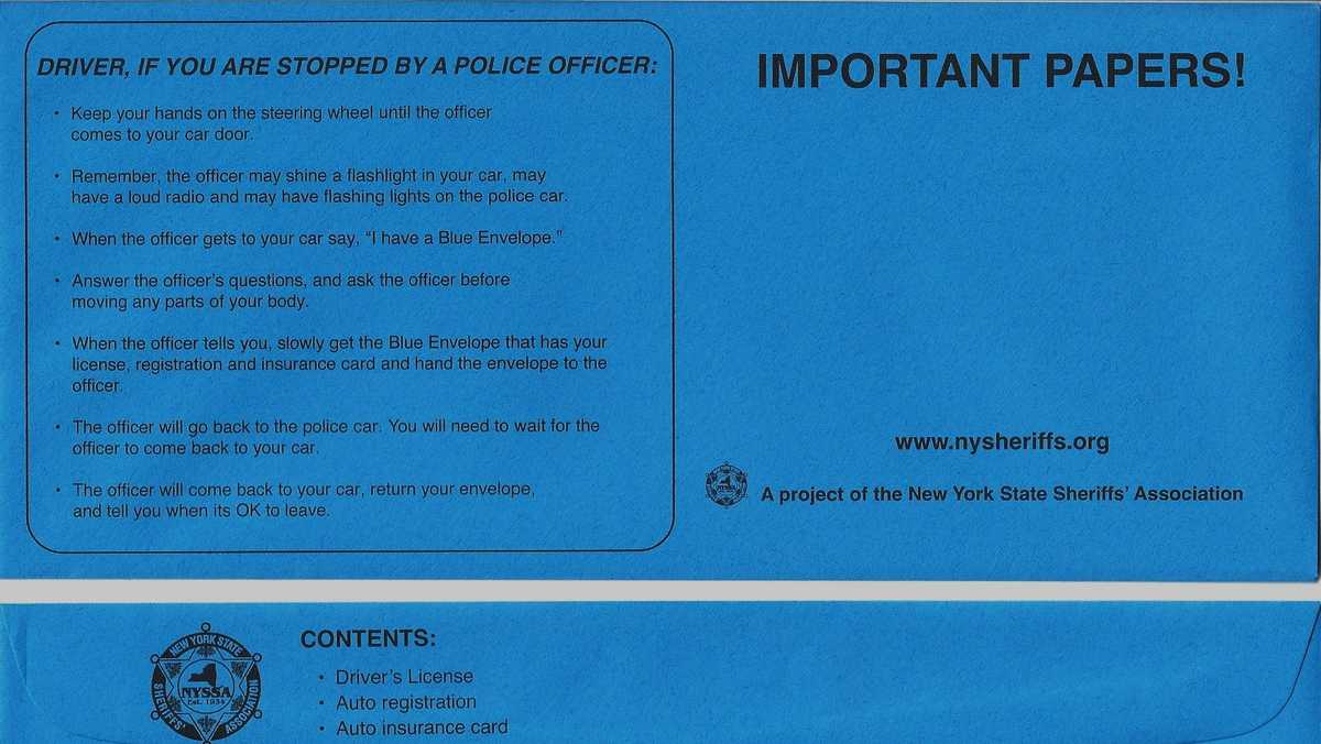 Plattsburgh Police Department joins Blue Envelope Program to help drivers with autism