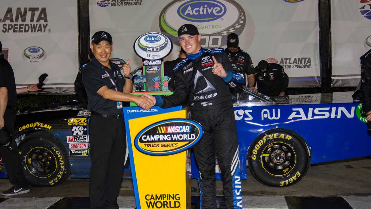 Grimes native Moffitt racing to stay in the game