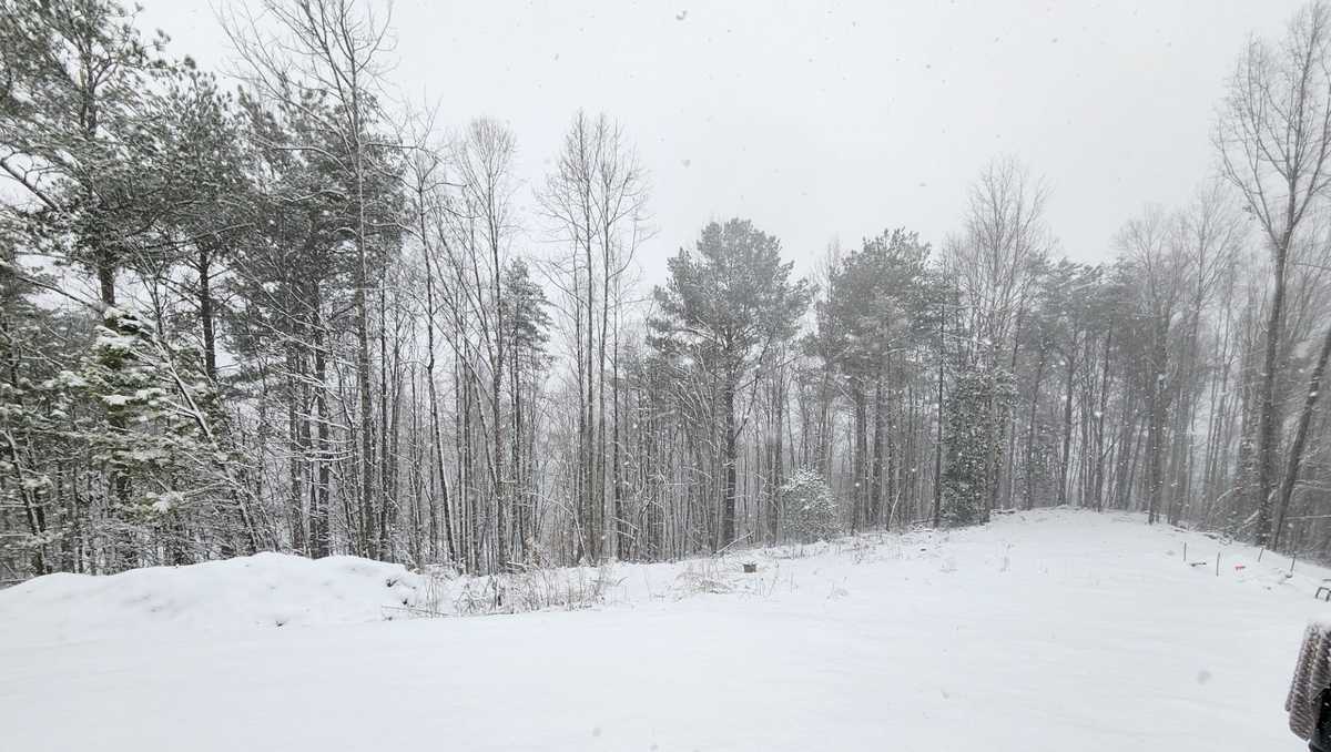 South Carolina snowstorm 2026