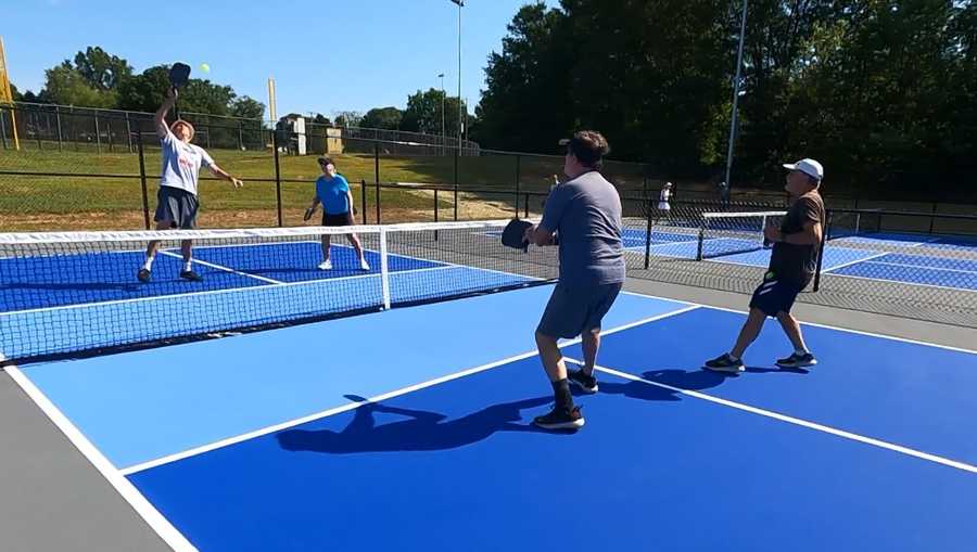 The largest pickleball court opens up in Greenville County