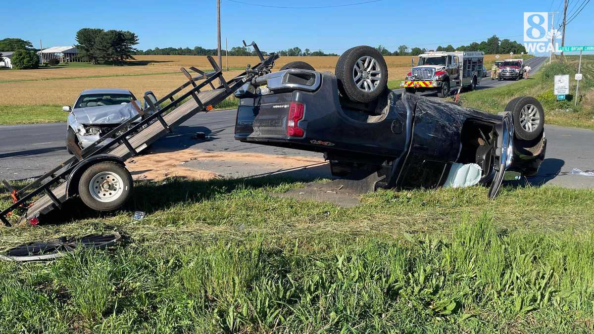 At least three people injured after two-vehicle crash in Lancaster ...