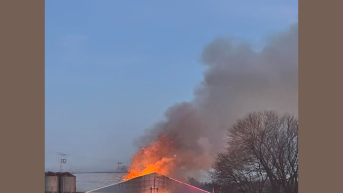 York County barn fire