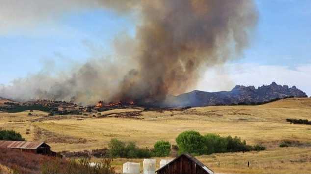 Pinnacles Fire is 184-acres, 50% contained as of Thursday morning