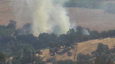 Vegetation fire reported near the Pinnacles National Park