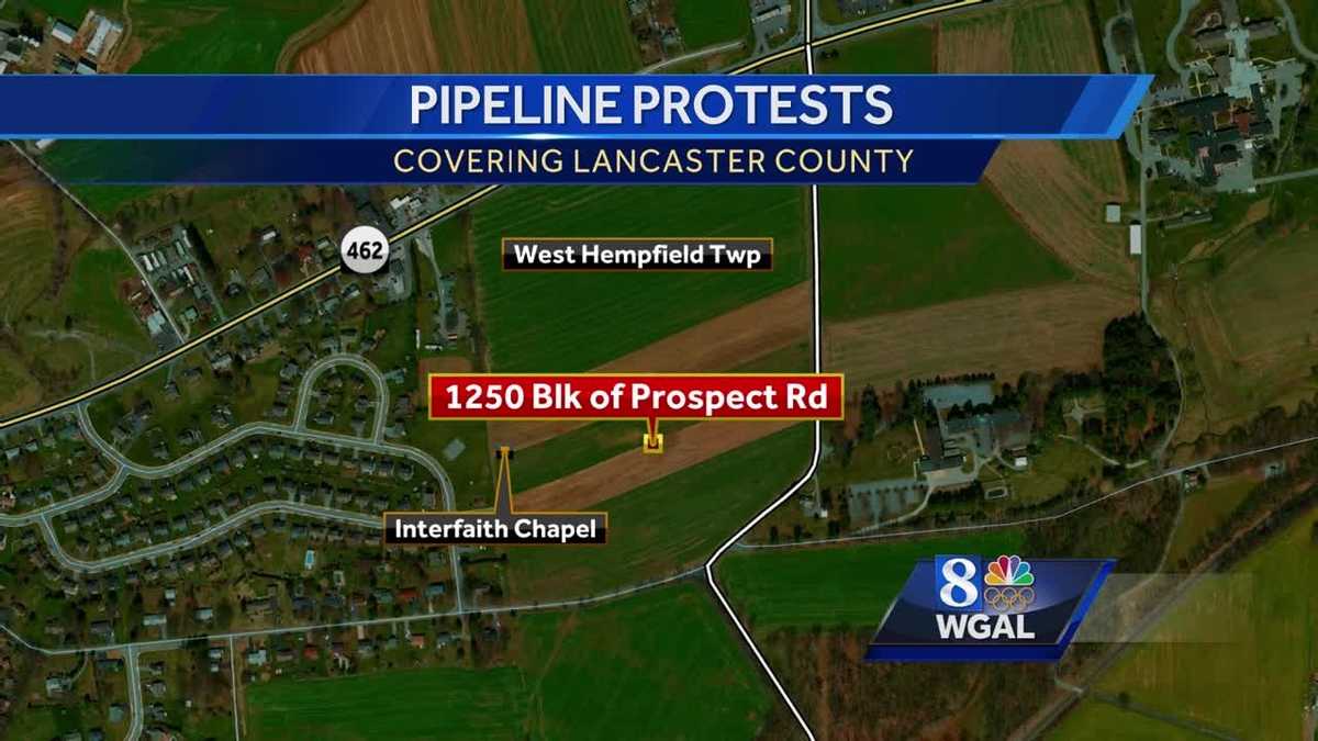 Pipeline protesters charged with defiant trespass, police say