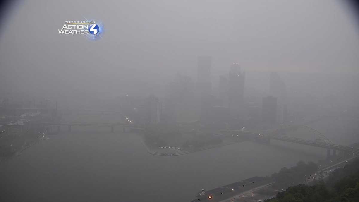 Pittsburgh weather: Rain hits the area on Monday