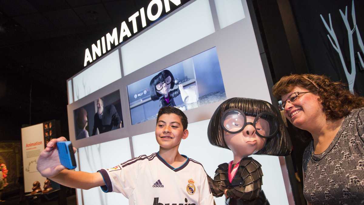 PHOTOS: New Pixar exhibit opening at Cincinnati Museum Center