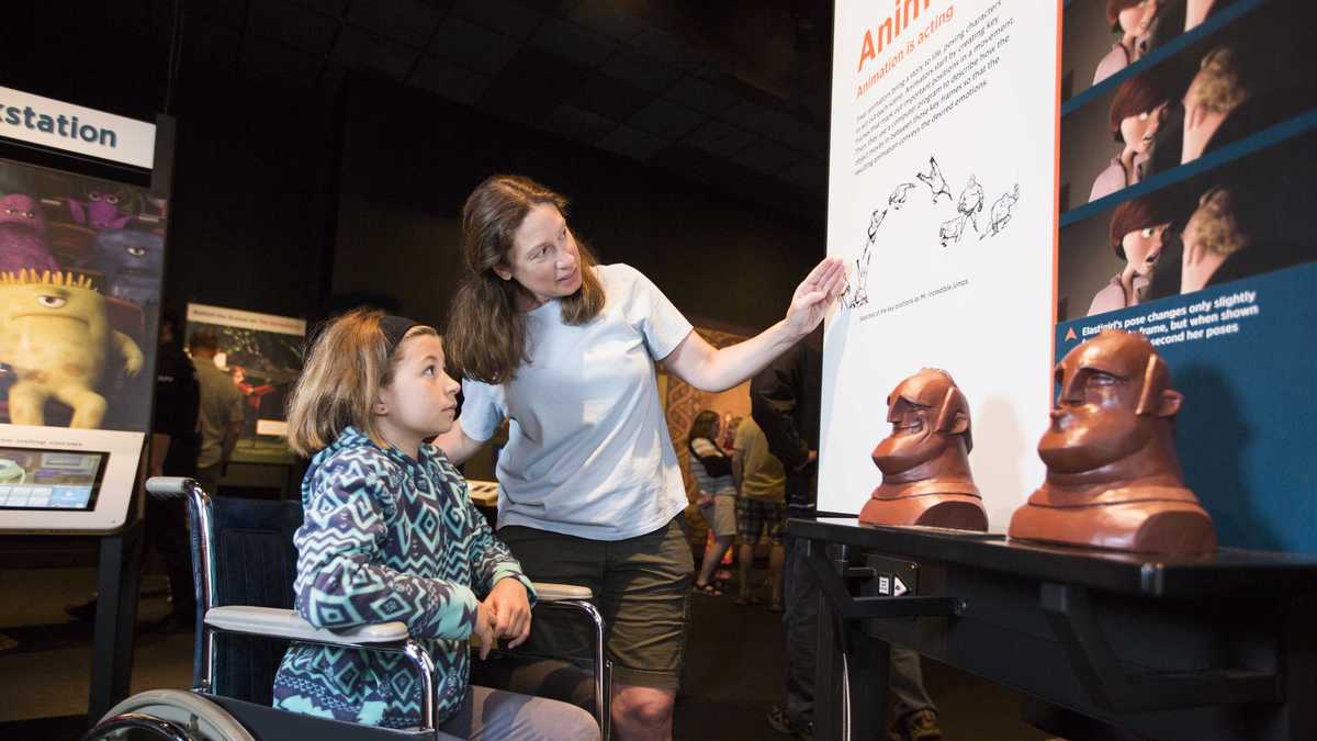 PHOTOS: New Pixar exhibit opening at Cincinnati Museum Center