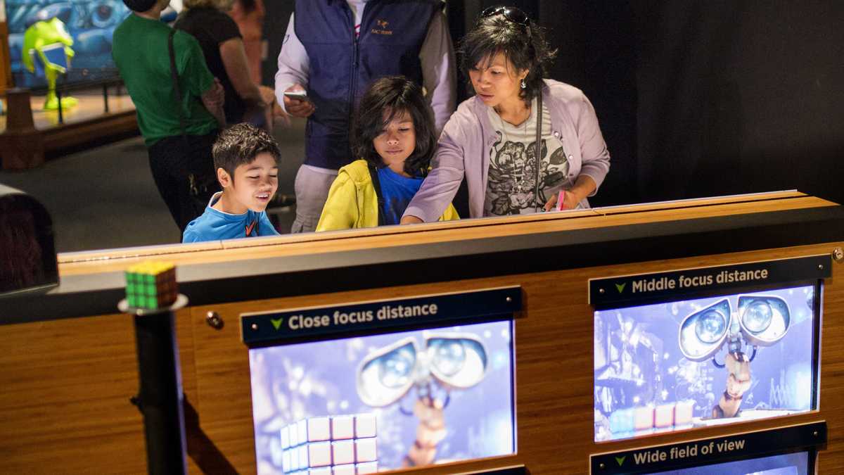 PHOTOS: New Pixar exhibit opening at Cincinnati Museum Center