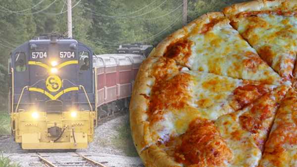 There's a pizza and beer train chugging through Warren County