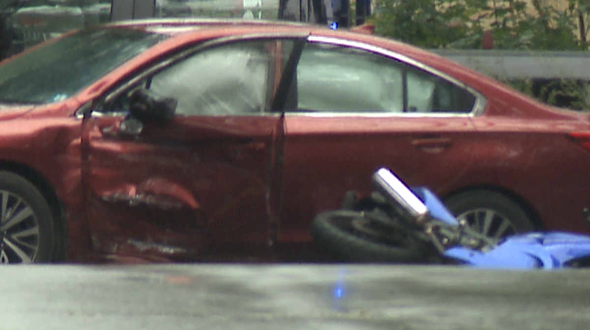 Motorcyclist suffers head injury after crash in New Hampshire