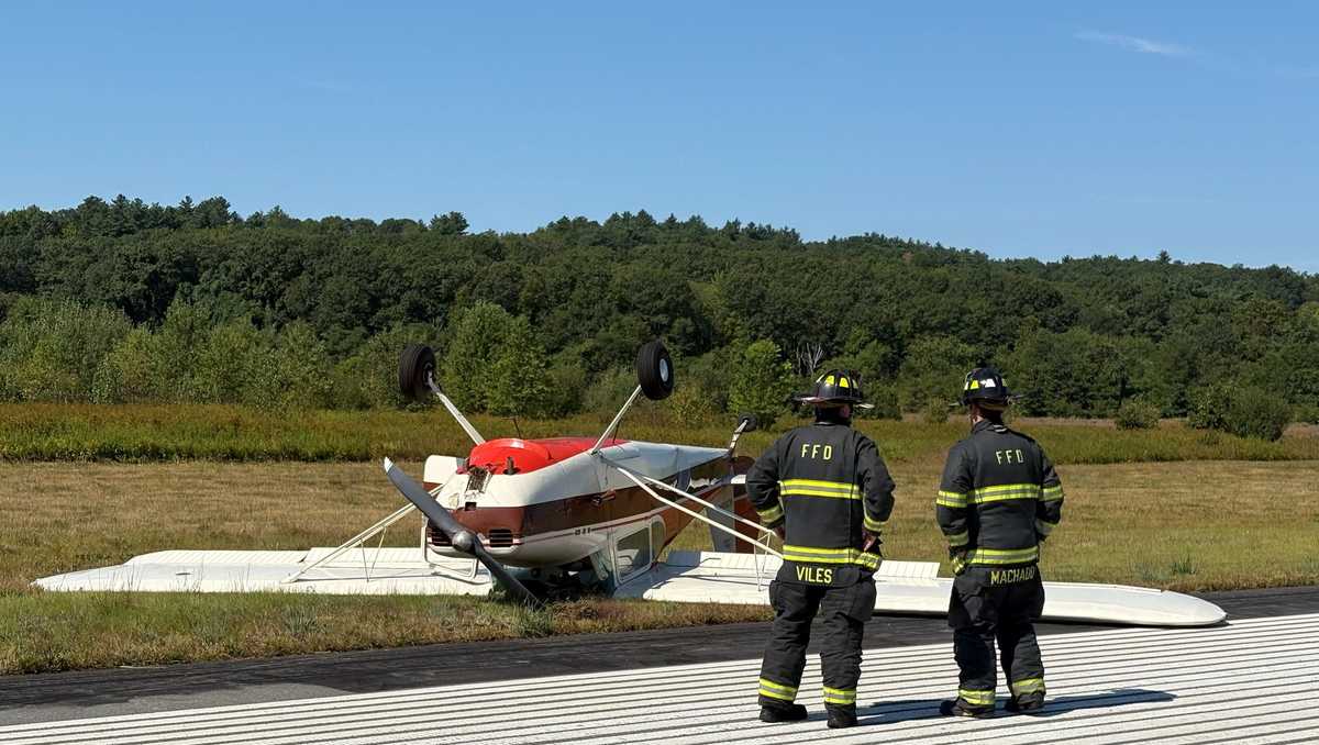 Pilot injured when small plane crashes at Fitchburg Municipal Airport