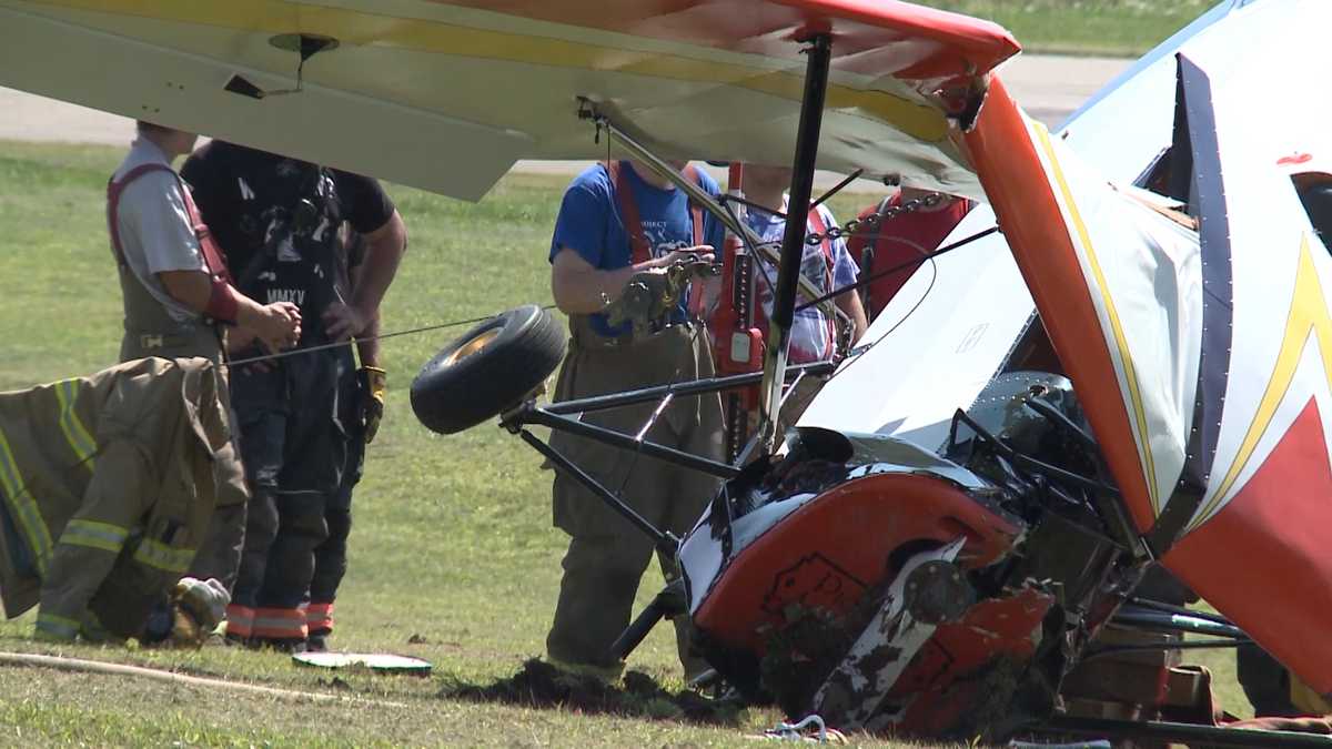 Homemade plane crashes after takeoff, pilot injured