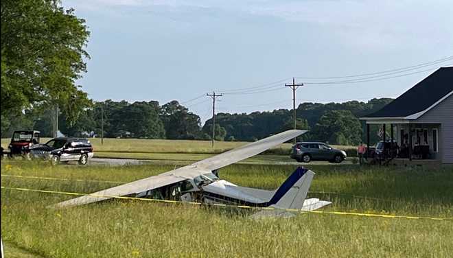 South Carolina: Small plane goes down in Upstate field